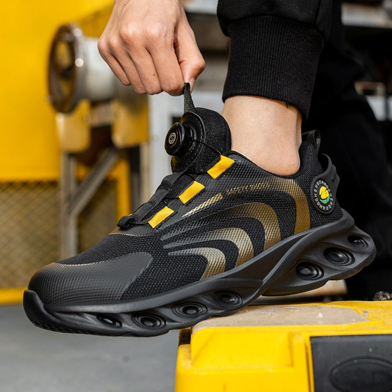 Rotary button safety shoes - Dallas